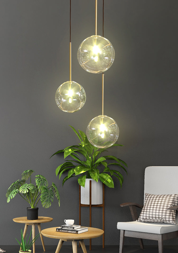 Aurelia Sphere Glass Pendant Light Medieval Inspired – petprovac