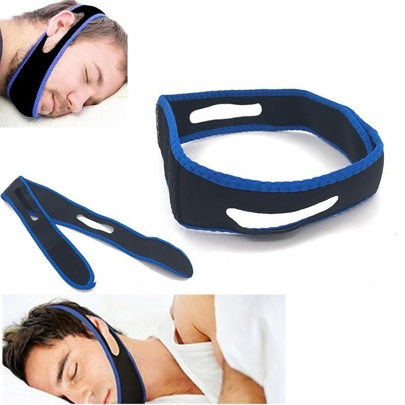 SomniBand Neoprene Chin Strap Belt For Snoring And Sleep Apnea, Black ...