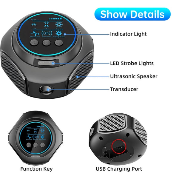 QGuard Ultrasonic Wasp & Hornet Control Plug-In 3200 Sq Ft – petprovac