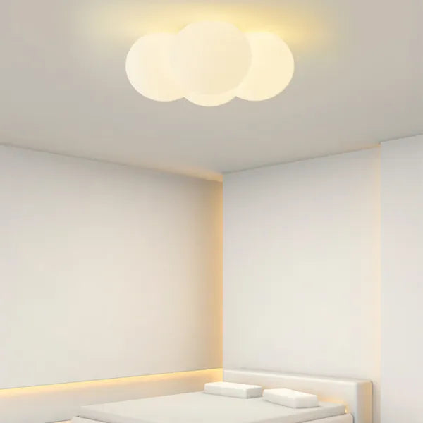 NimbusCloud LED Ceiling Light with Cloud-Inspired Design for Living Ro – petprovac