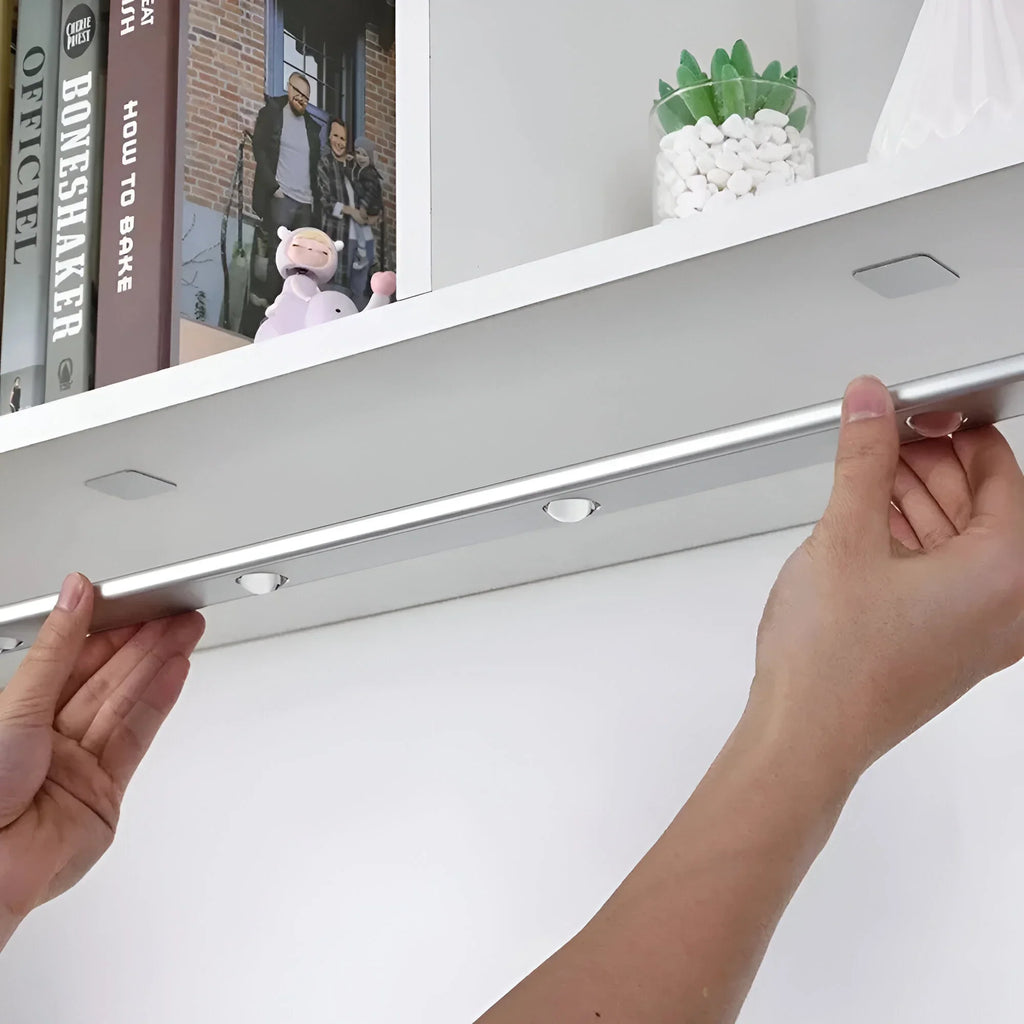 GlowTrack Motion Sensor Rechargeable LED Light For Home Spaces Closets ...