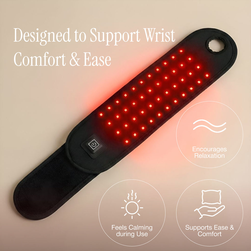 LumiThera Flex Dual-Wavelength LED Wrist Wrap – 660nm Red & 850nm Near ...