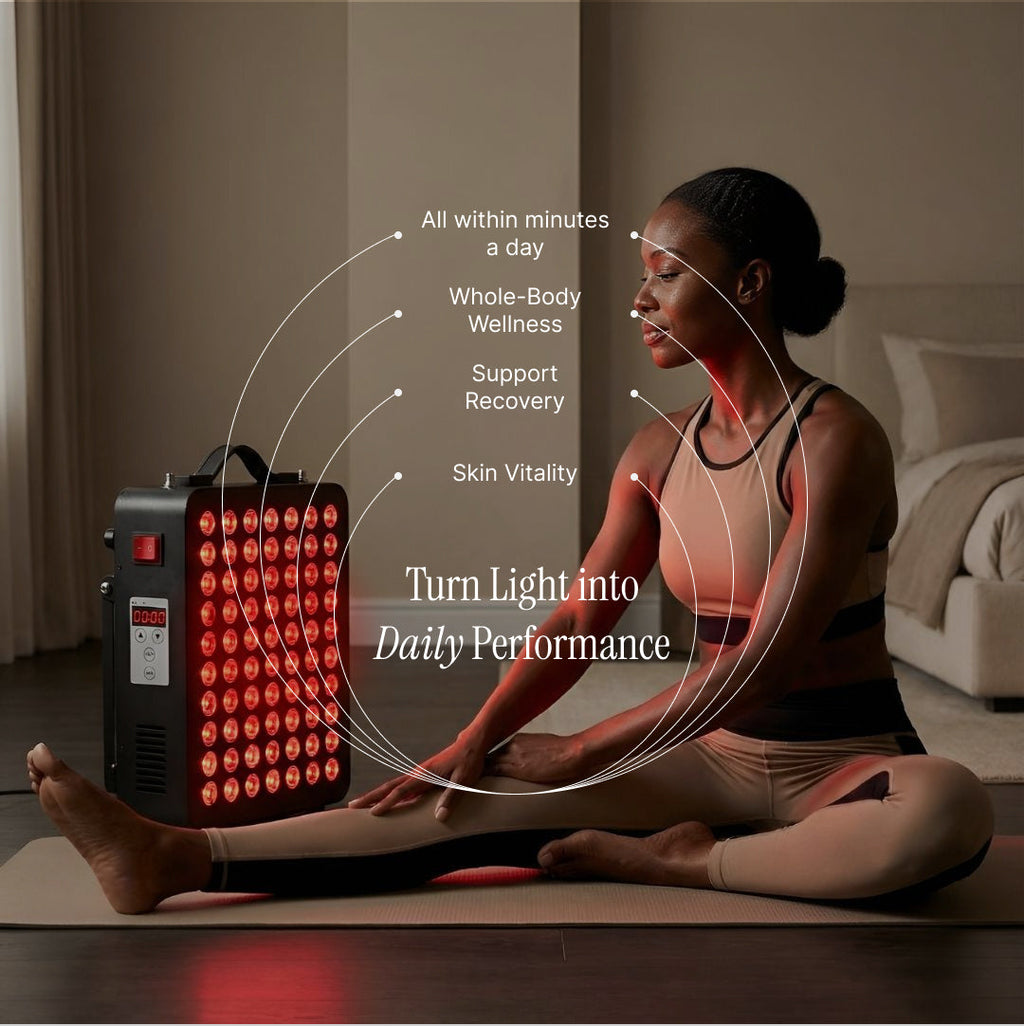 LumiThera Pro Dual-Spectrum LED Light Panel – 660nm Red & 850nm Near-I ...
