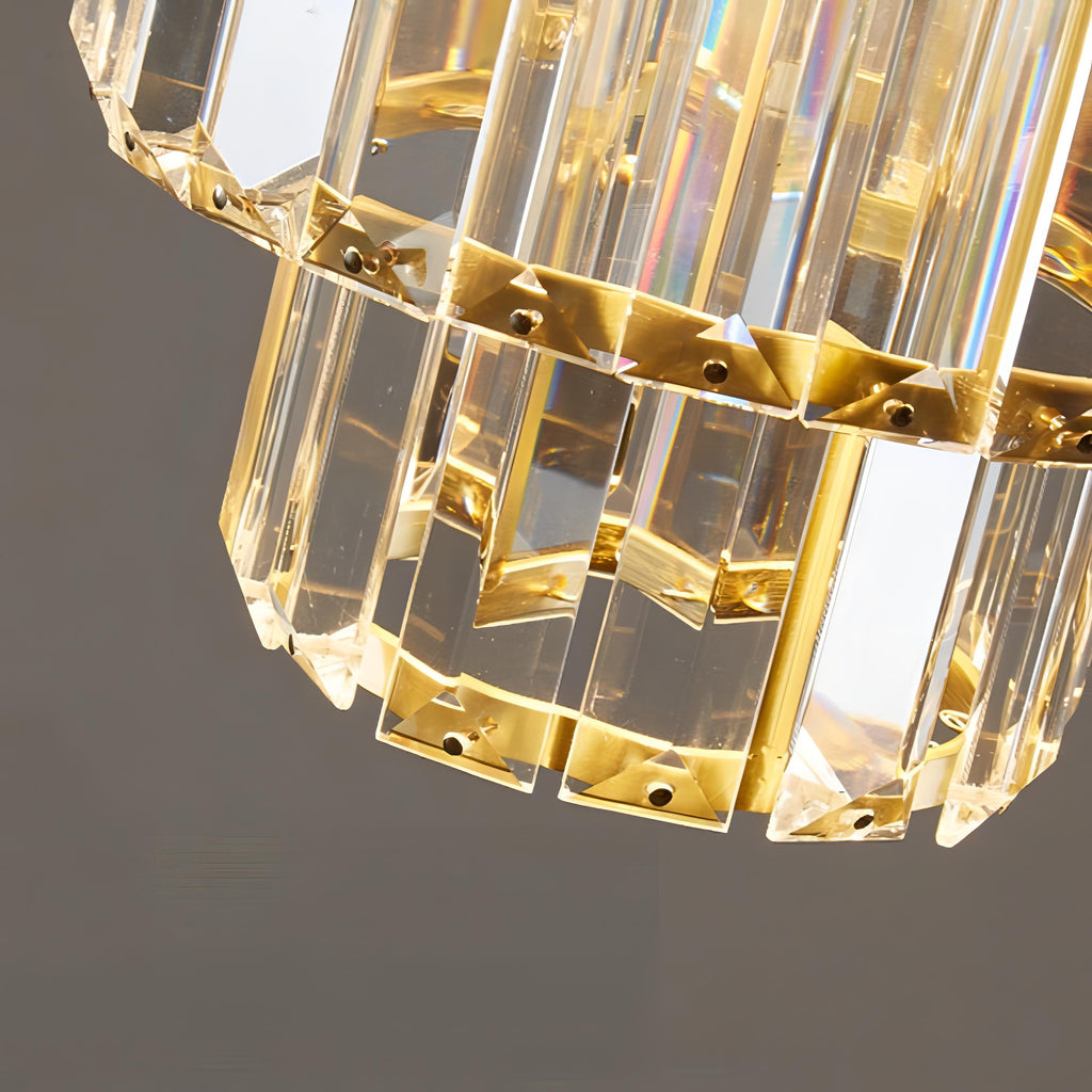 Aurelia Striated Crystal Ceiling Light With Elegant Cord – petprovac