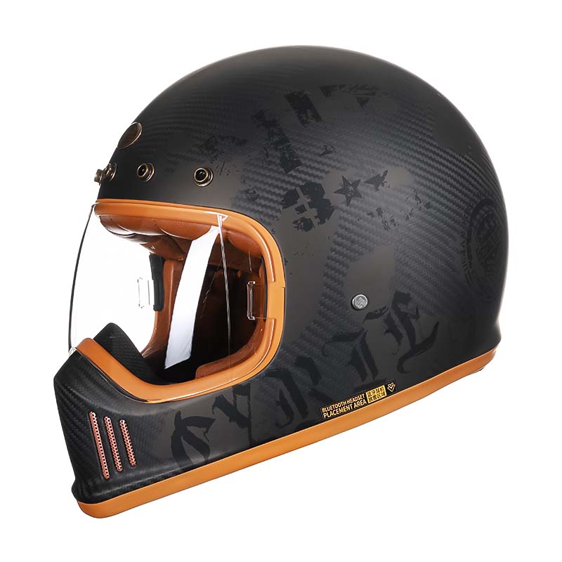 Carbon Fiber Full Face Motorcycle Helmet DOT ECE Riders – petprovac