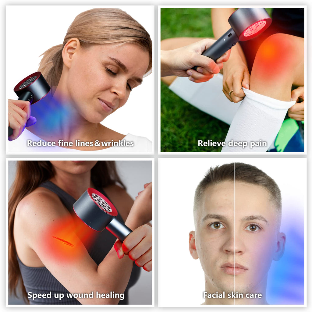 Red + Near-Infrared Light Therapy Device for At-Home Comfort & Skin Su ...