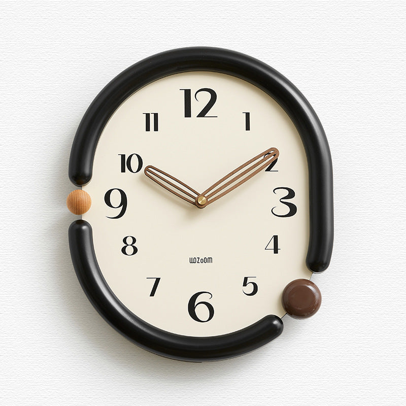 NovaTwist Wall Clock Avant Garde Timepiece for Modern Interiors – petprovac