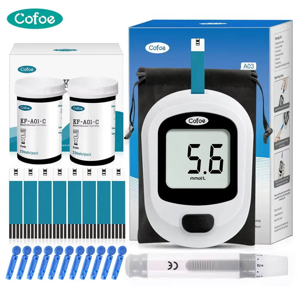 GlucoNova Blood Glucose Monitor Kit with Strips and Lancets – petprovac