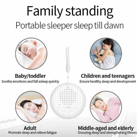 CalmNest Baby Sleep Sound Machine USB Rechargeable – petprovac