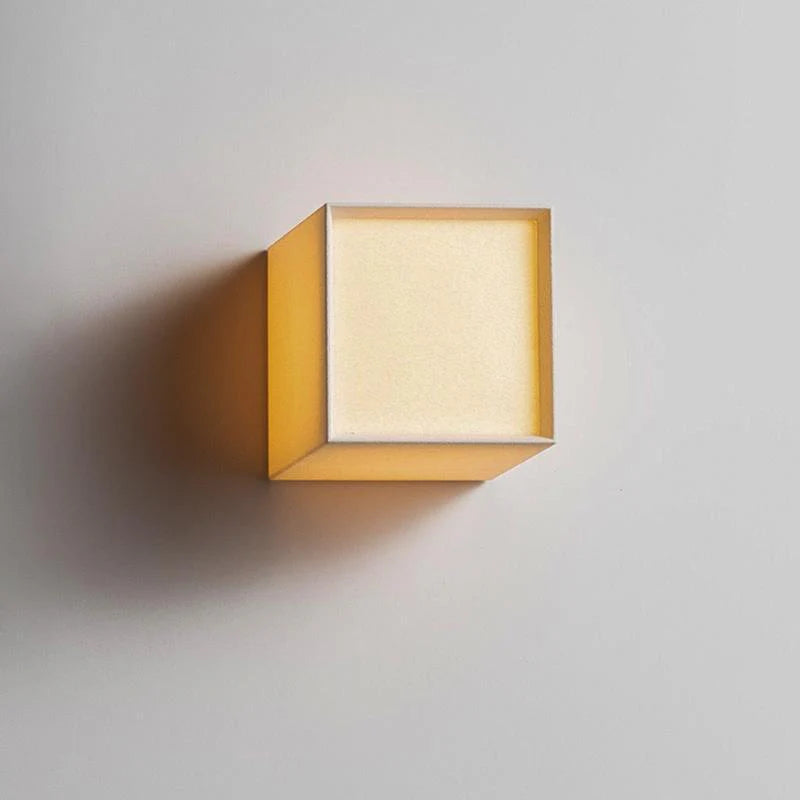 Square LED Wall Lamp For Warm White Indoor Home Decor – petprovac