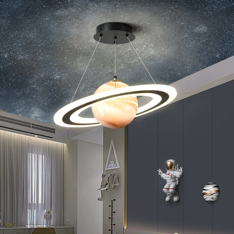 NovaSphere Planet Pendant Light Celestial Glow Fixture – petprovac
