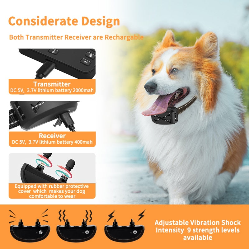 KairoGuard Wireless Dog Fence Collar With Training Modes And Waterproo ...