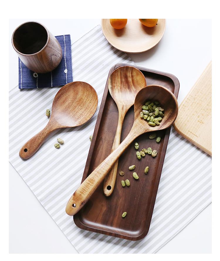 Natural Wood Tableware Set For Everyday Dining And Cooking – petprovac